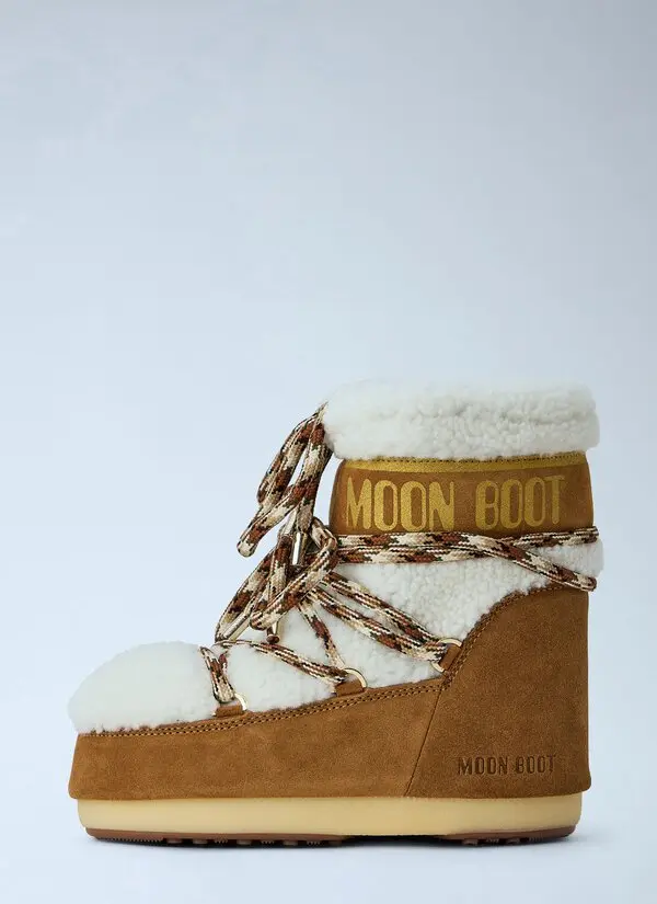 Moon Boot Icon Low Shearling Boots