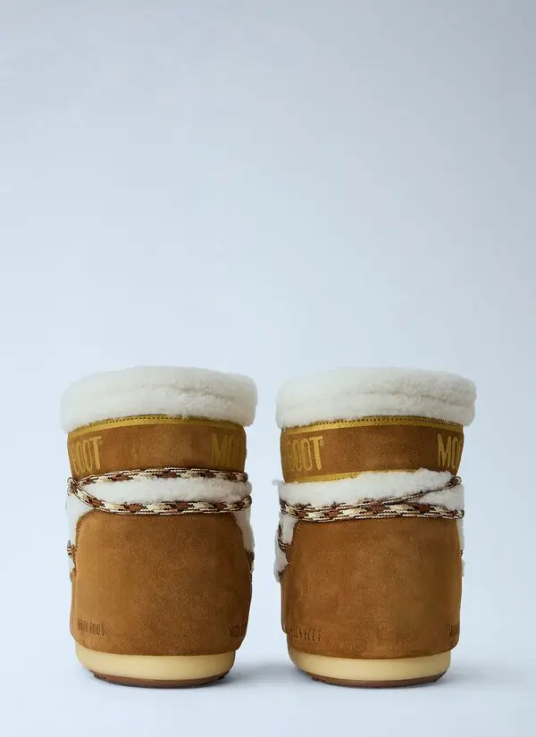 Moon Boot Icon Low Shearling Boots