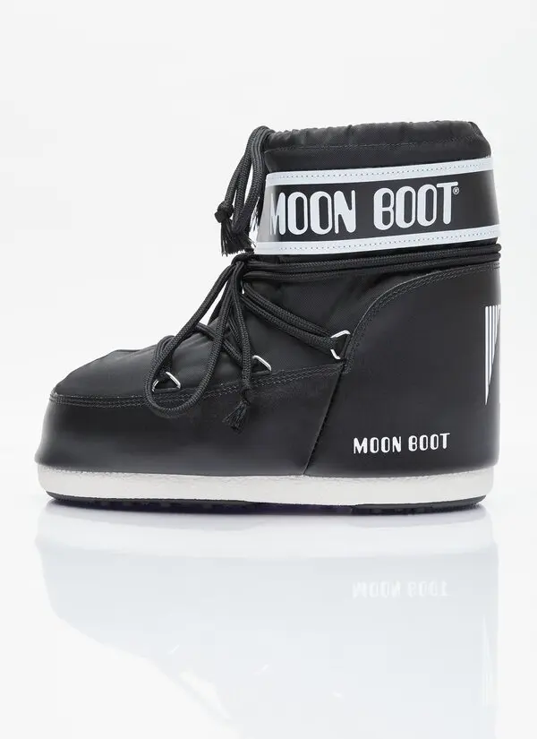 Moon Boot Icon Low Nylon Boots - Black