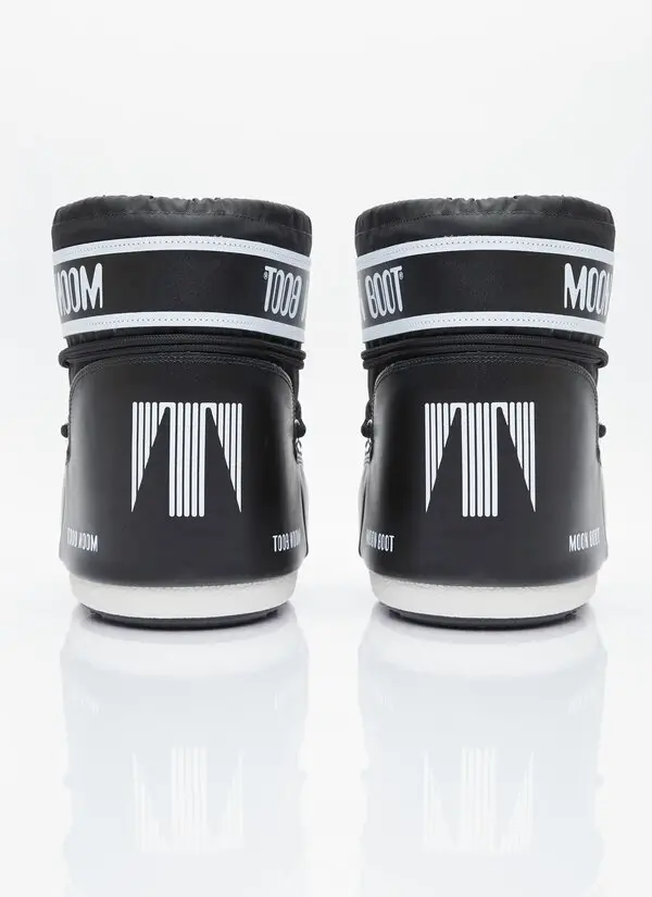 Moon Boot Icon Low Nylon Boots - Black