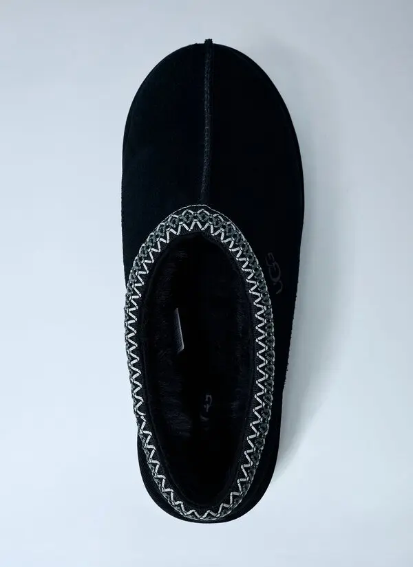 UGG Tasman Suede Slip-on Mules - Black