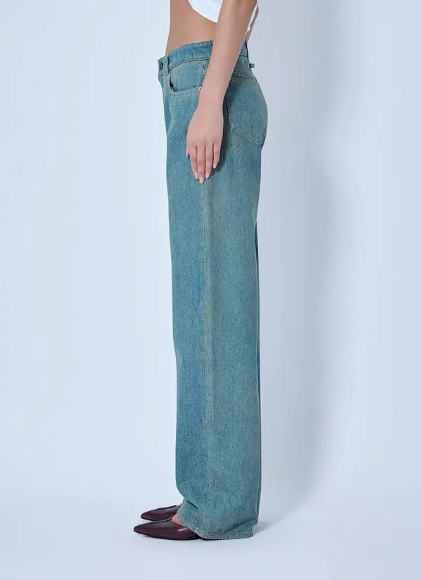 JEAN PAUL GAULTIER Wide-leg Denim Trousers