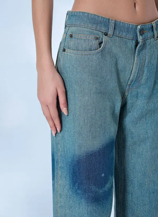 JEAN PAUL GAULTIER Wide-leg Denim Trousers