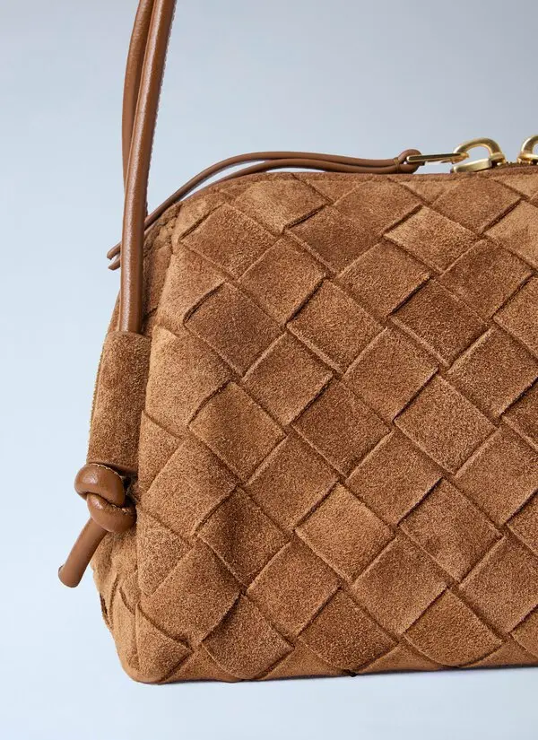 Bottega Veneta Concert Suede Pouch