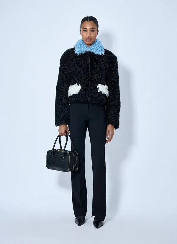 Marni Curly Shearling Jacket