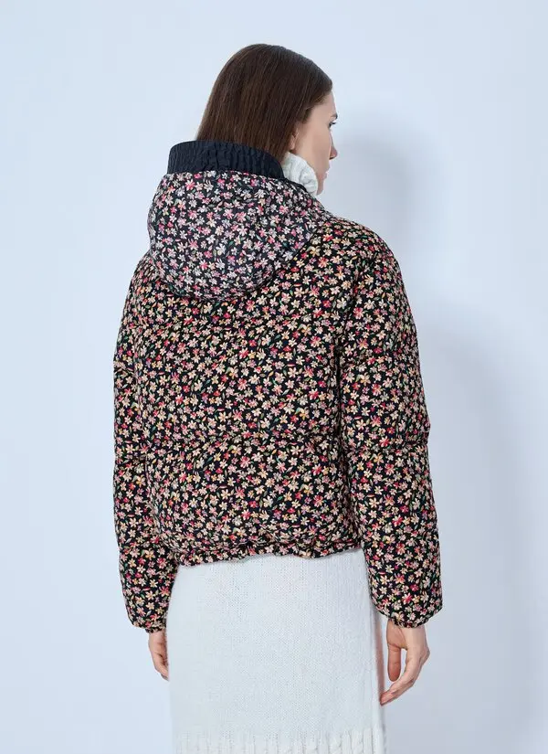 Moncler Becfigue Hooded Down Jacket
