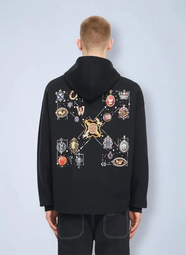 Off-White Jewel Arrow Loose Hoodie