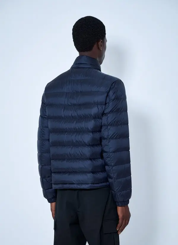 Moncler Verith Hooded Short Down Jacket - Blue