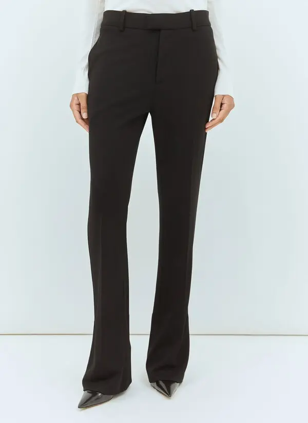 Bottega Veneta Matt Flared Pants