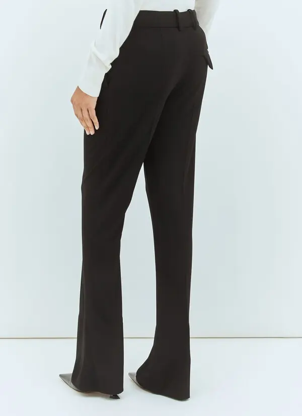 Bottega Veneta Matt Flared Pants