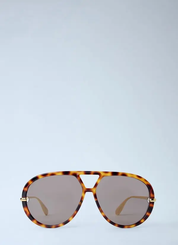 Bottega Veneta Aviator Sunglasses - Brown
