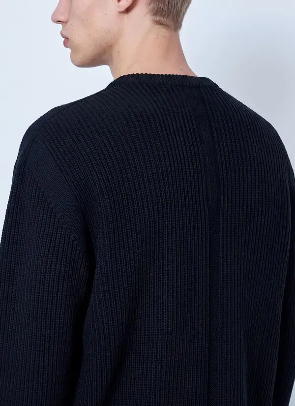 Rick Owens Fisherman Round Neck Sweater