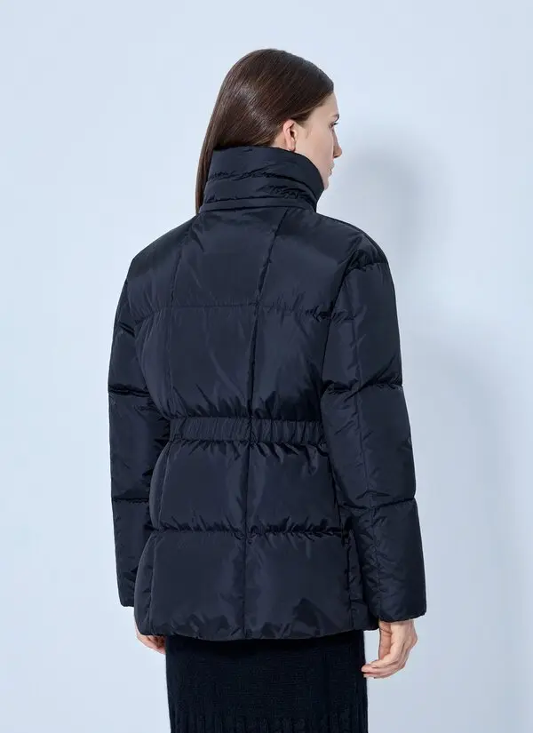 Moncler Agneux Hooded Short Down Jacket