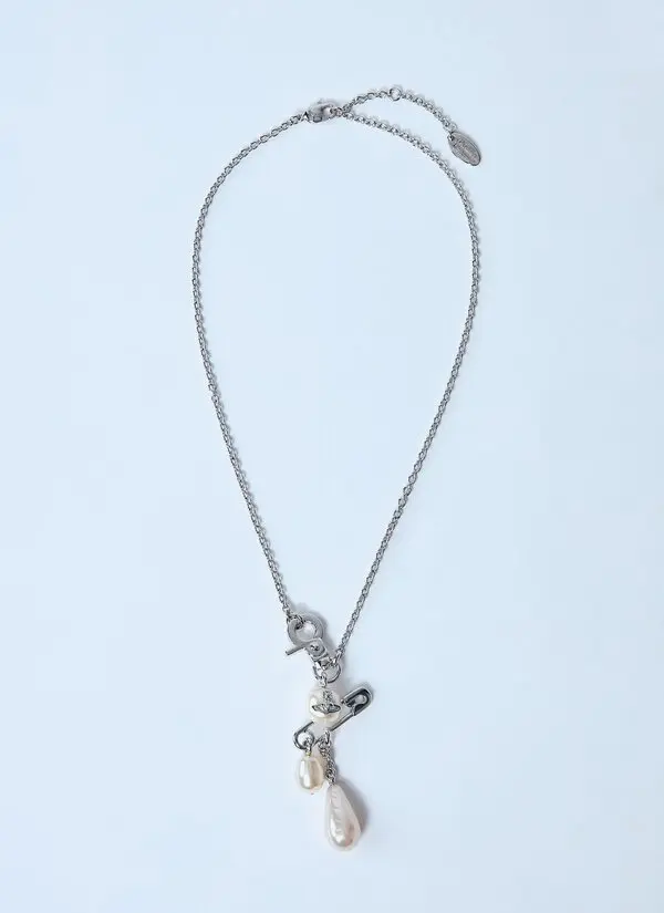 VIVIENNE WESTWOOD Claude Small Necklace - Silver