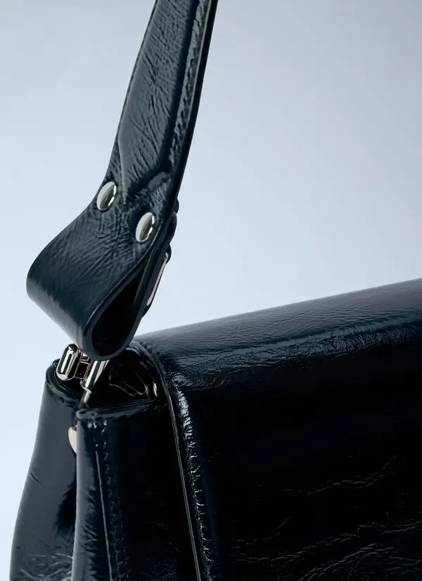 VIVIENNE WESTWOOD Hazel Medium Shoulder Bag - Black