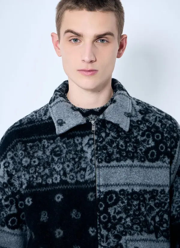 NÒMARYTHM TEXTILE Blanket Fleece Jacket