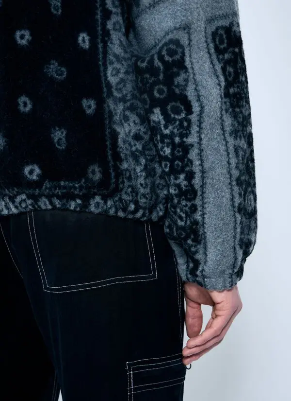 NÒMARYTHM TEXTILE Blanket Fleece Jacket