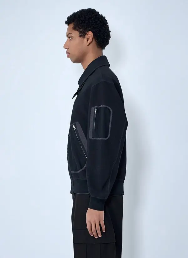 MASSIMO OSTI STUDIO Zip-up Bomber Jacket