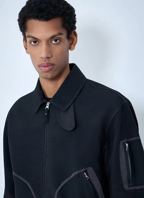 MASSIMO OSTI STUDIO Zip-up Bomber Jacket