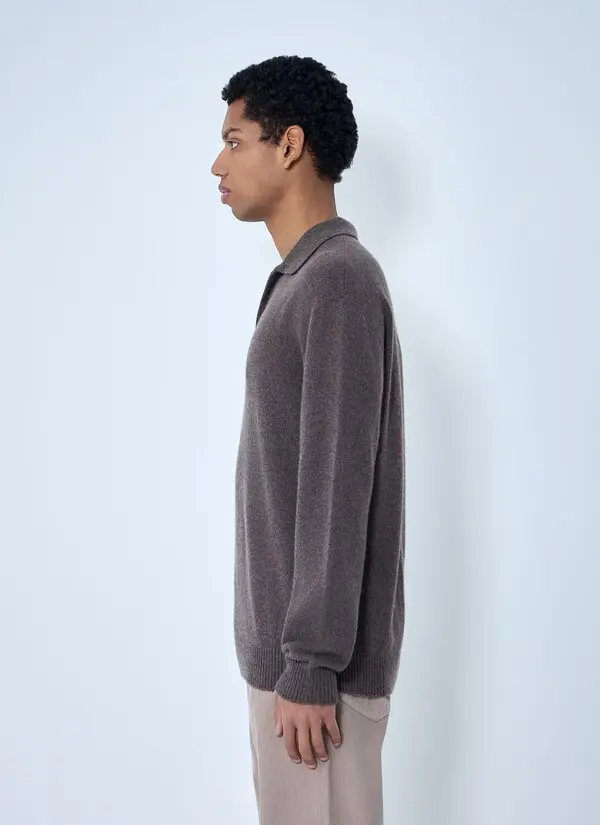 THE ROW Leach Polo Sweater