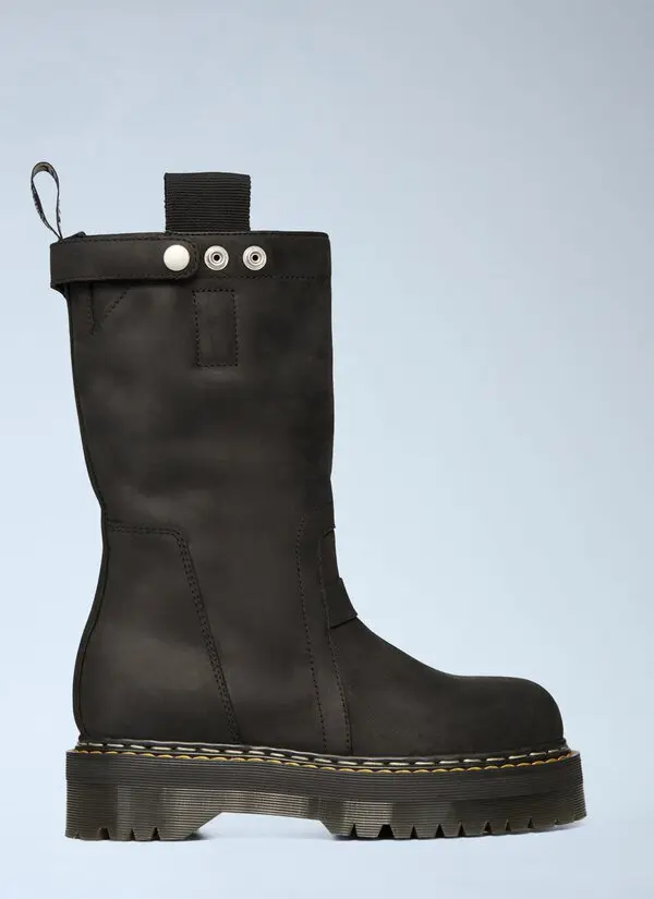 DR. MARTENS X RICK OWENS Quad Sole Pull On Boots