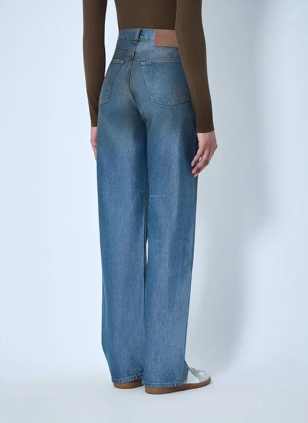 Our Legacy Wide-leg Denim Trousers