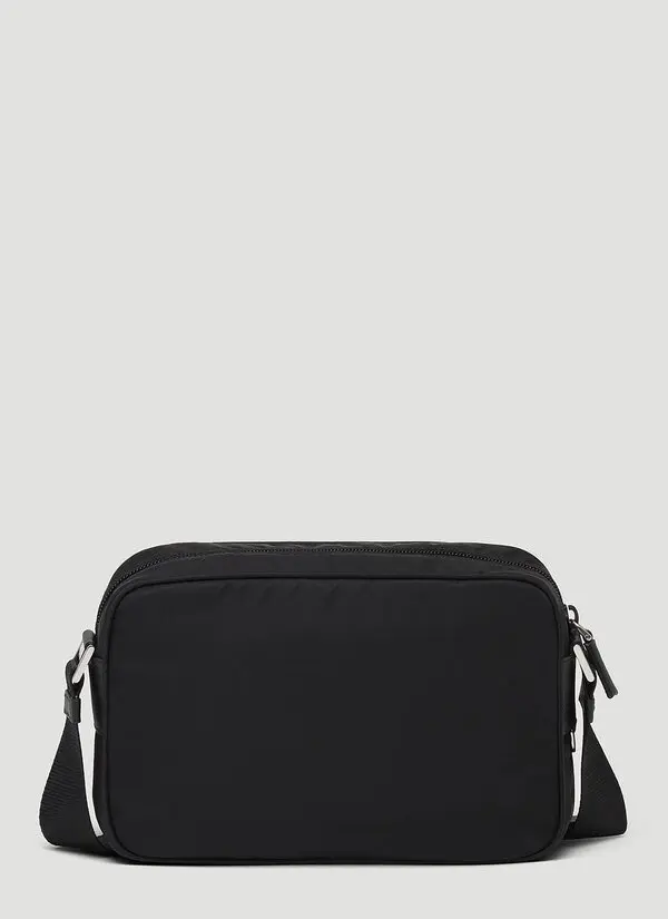 Prada Re-nylon And Saffiano Leather Shoulder Bag