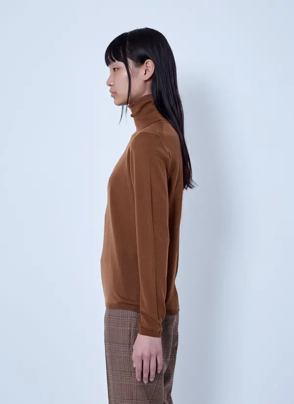 Max Mara Turtleneck Fine Knit Sweater