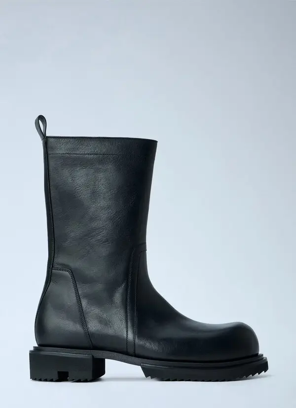 Rick Owens Creeper Elastic Boots - Black