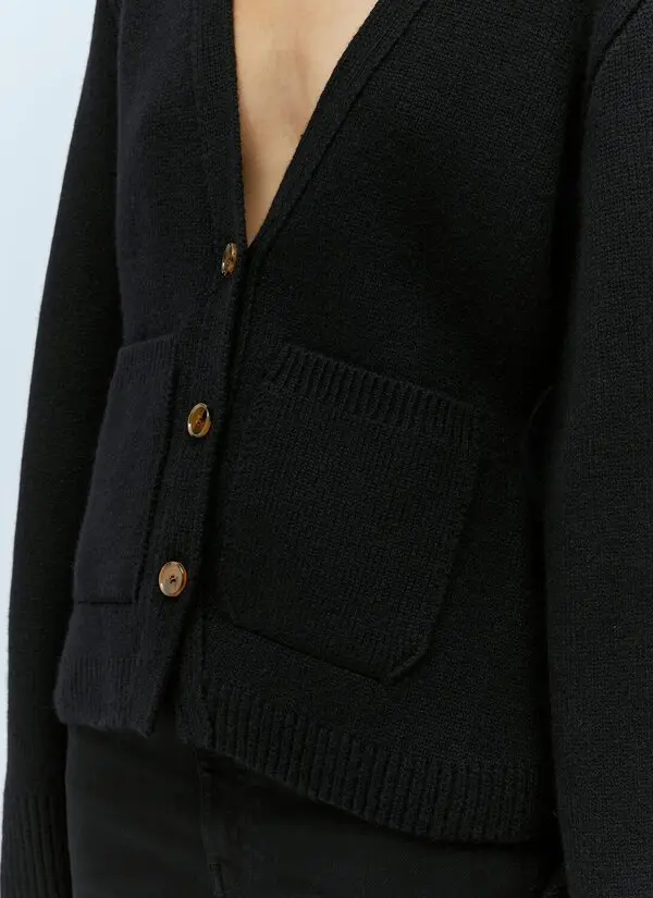 Khaite Scarlet Knit Cardigan