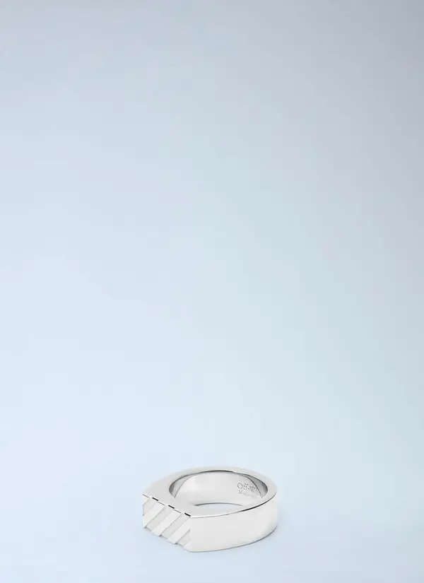 Off-White Diag Band Ring