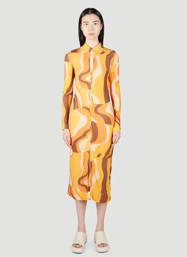 REJINA PYO Sana Dress - Orange