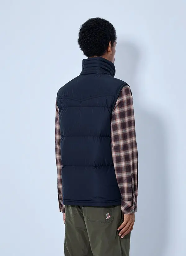 Moncler Evans Down Vest - Navy
