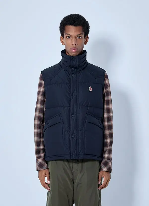 Moncler Evans Down Vest - Navy
