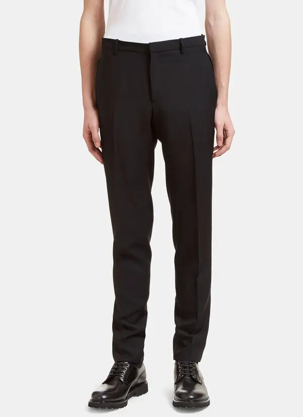 AIEZEN Tailored Wool Pants - Black
