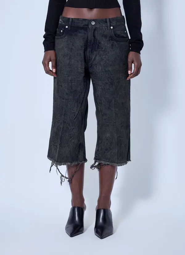 Rick Owens Bolan Cutoffs - Grey
