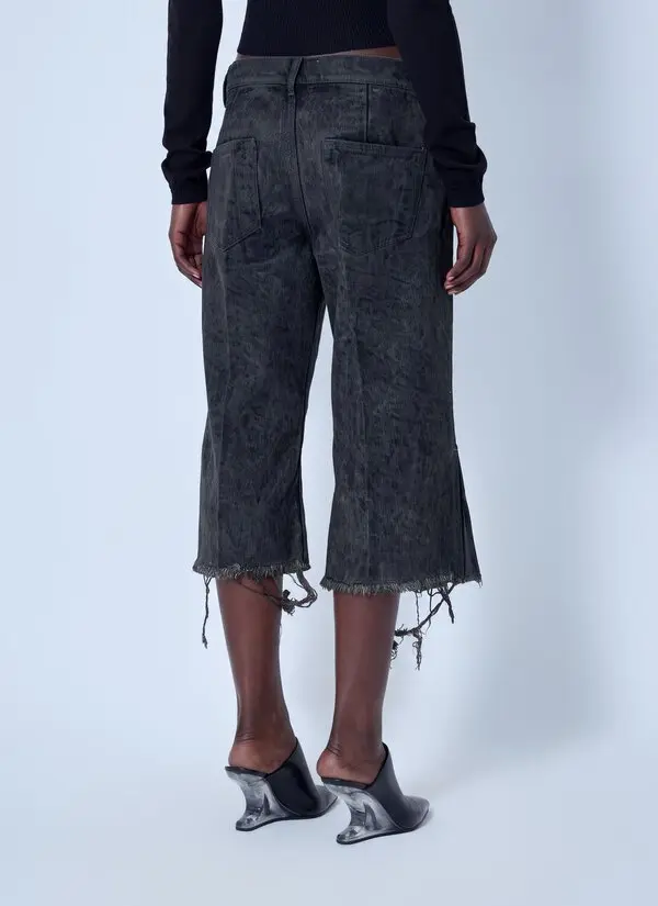 Rick Owens Bolan Cutoffs - Grey