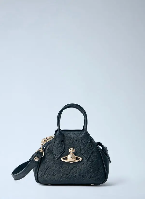 VIVIENNE WESTWOOD Mini Yasmine Handbag - Black