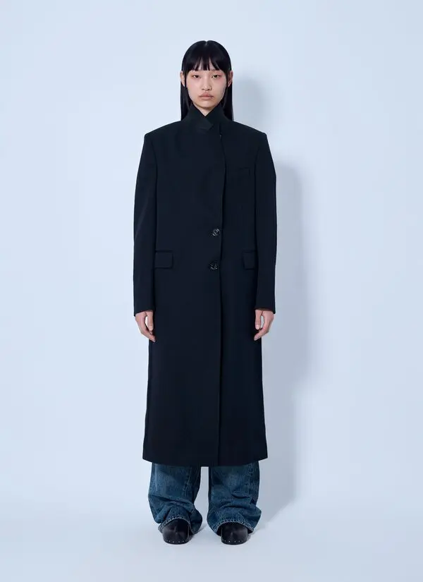 Our Legacy Manta Gabardine Coat - Black