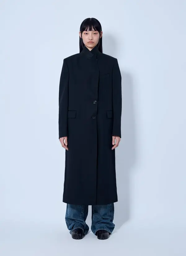 Our Legacy Manta Gabardine Coat - Black