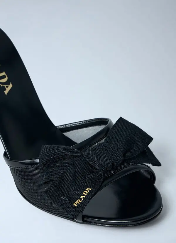Prada Mesh Heels