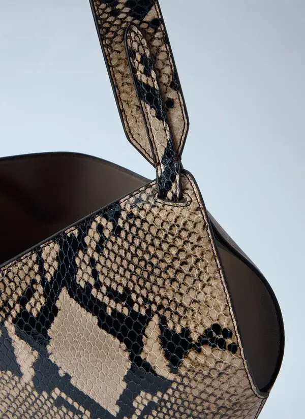 Khaite Lotus Mini Tote Bag