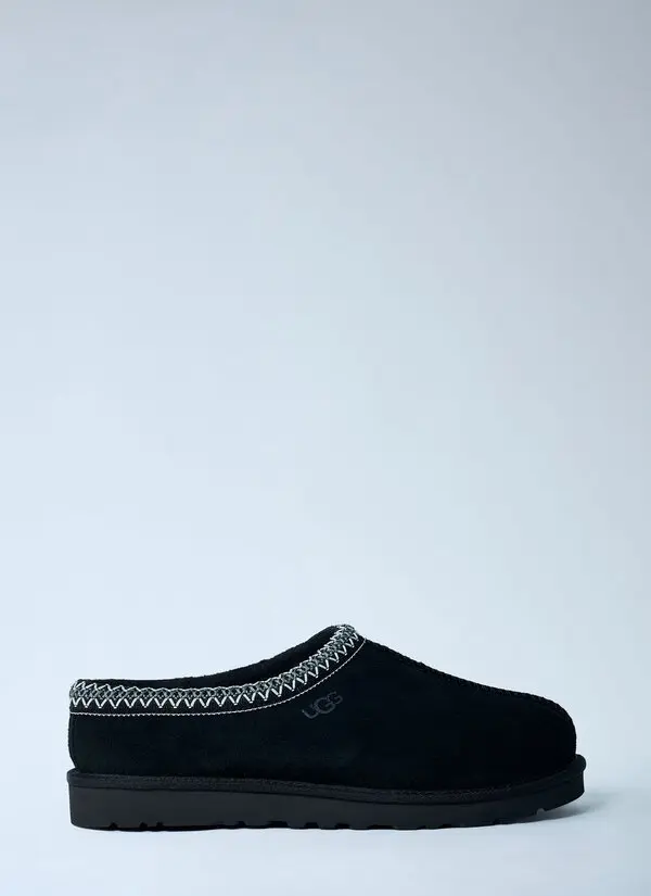UGG Tasman Suede Slip-on Mules - Black