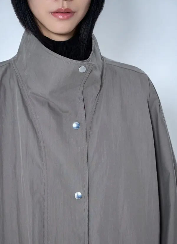 TOTEME Summer Parachute Jacket - Grey