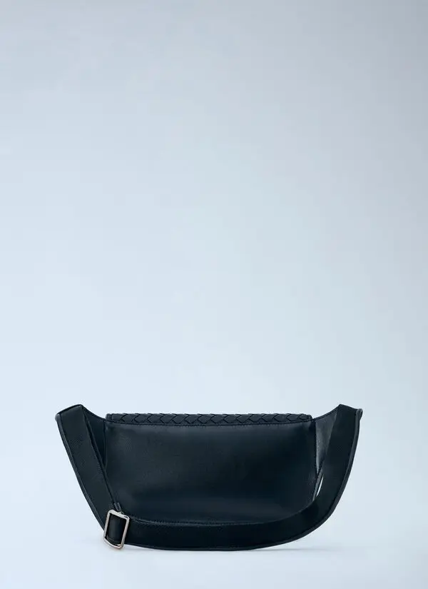 Bottega Veneta Intrecciato Woven Leather Belt Bag