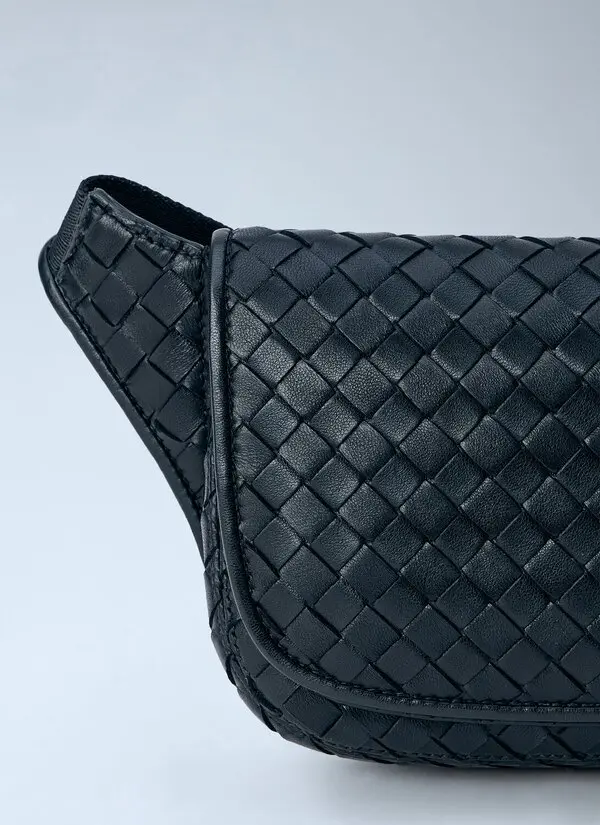 Bottega Veneta Intrecciato Woven Leather Belt Bag