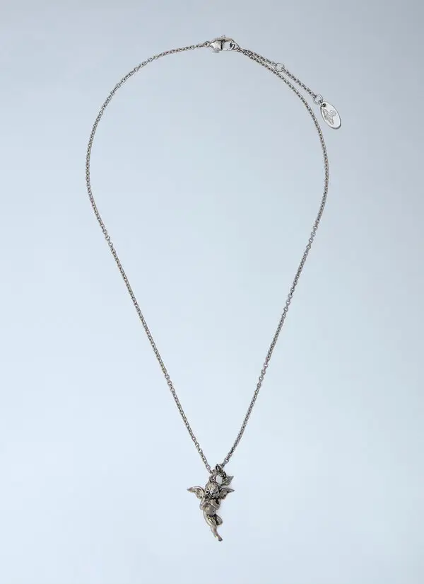 VIVIENNE WESTWOOD Putti Pendant Necklace - Silver