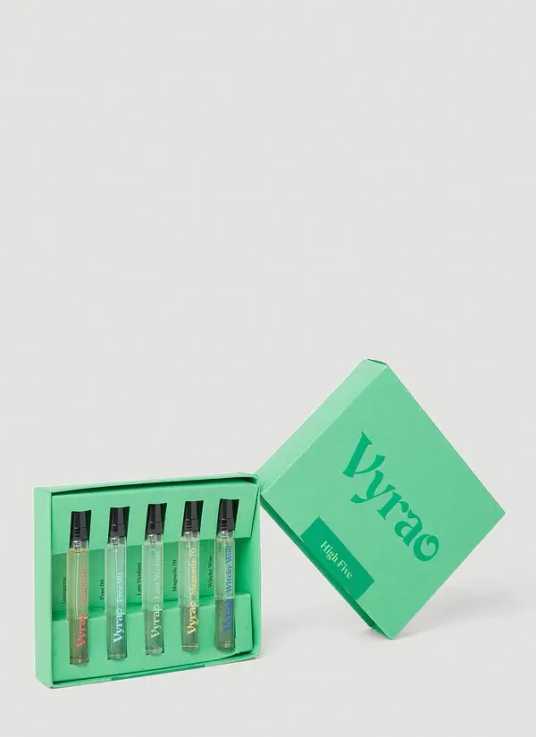 VYRAO Set Of Five High Five Travel Perfumes - Clear