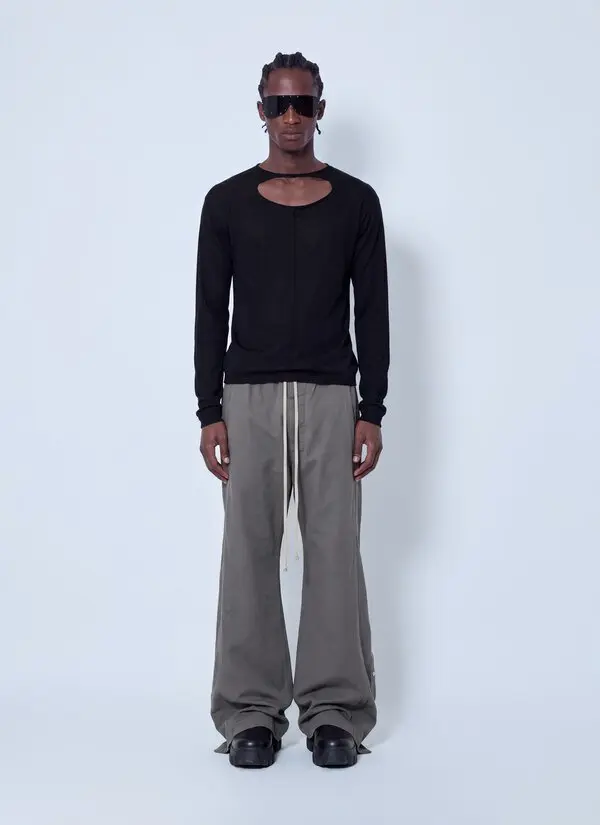 Rick Owens Cut-out Detail Sweater - Black