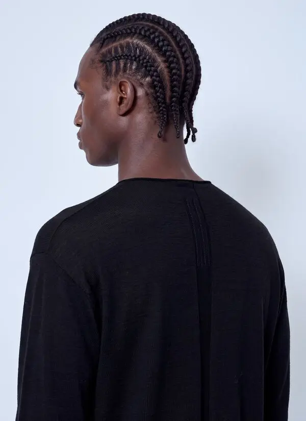 Rick Owens Cut-out Detail Sweater - Black